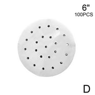 SPRING PARK 50 Pcs Bamboo Steamer Liners,Premium Perforated Parchment ...