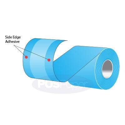 3.125" x 160' MAXStick 15# Direct Thermal "Sticky Paper" (24 rolls/case ...