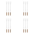 3-12PC Camp Forks 19 Inch Stainless Steel Marshmallow Sticks with ...