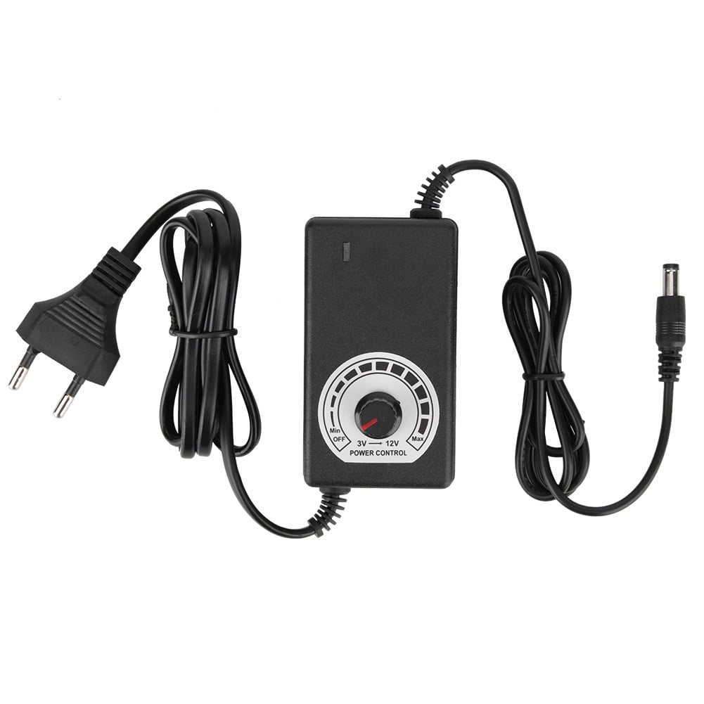 3-12V 3A Voltage Regulation Dimming Power Supply DC Regulator Adapter ...
