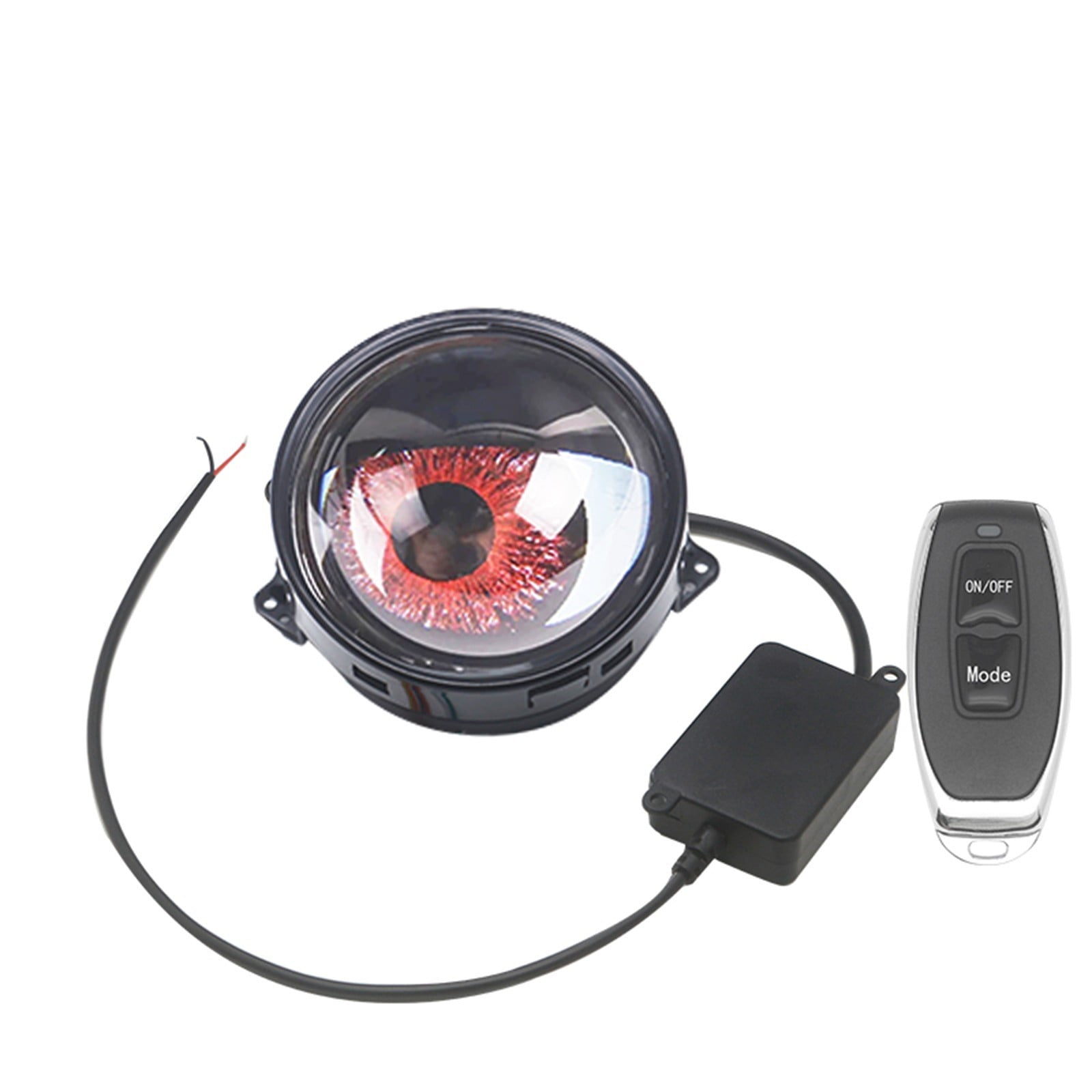 3 in 12V LED Devil Eyes Automotive Headlights, 1 PC USB Powered Devil ...