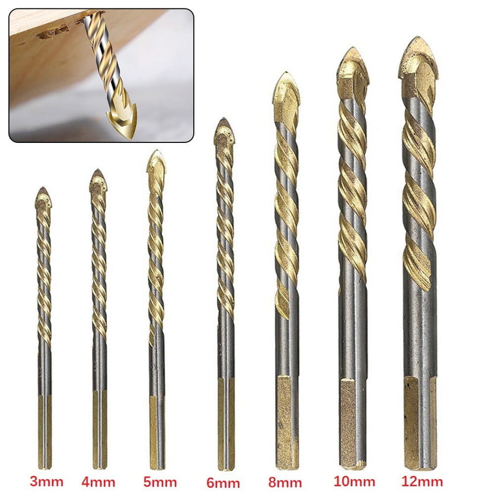 3-12mm Multifunctional Triangle Drill Bit Diamond Drill Ceramic Tile ...