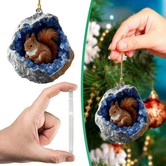 3.14 Ince Sleeping Animal Gemstone Pendant Animal Ornaments Cute Animal ...