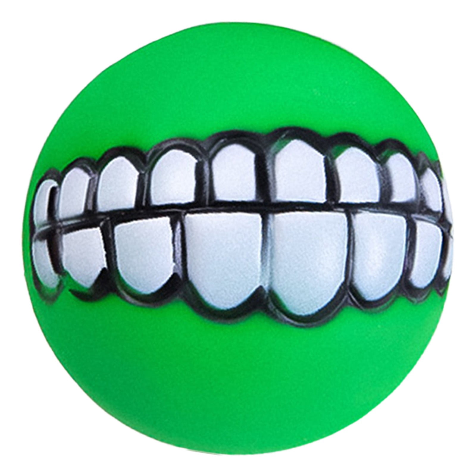 3.14 in Smile Dog Squeaky Ball, Relieves Anxiety, Pet Playing, Clean ...