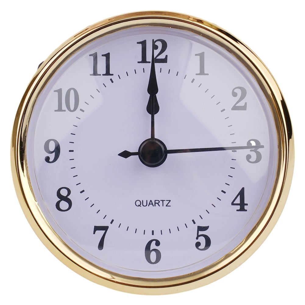 3.14inch/ 80mm Round Quartz Clock Insert, Clock Movement Insert,Roman ...