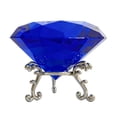 3.15 Inch Large Crystal Diamond Paperweight with Stand, Jewel Style ...