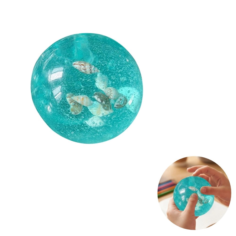 3.15" Ocean Marine Style Stress Relief Squeeze Ball, Sugar Ball Slow ...