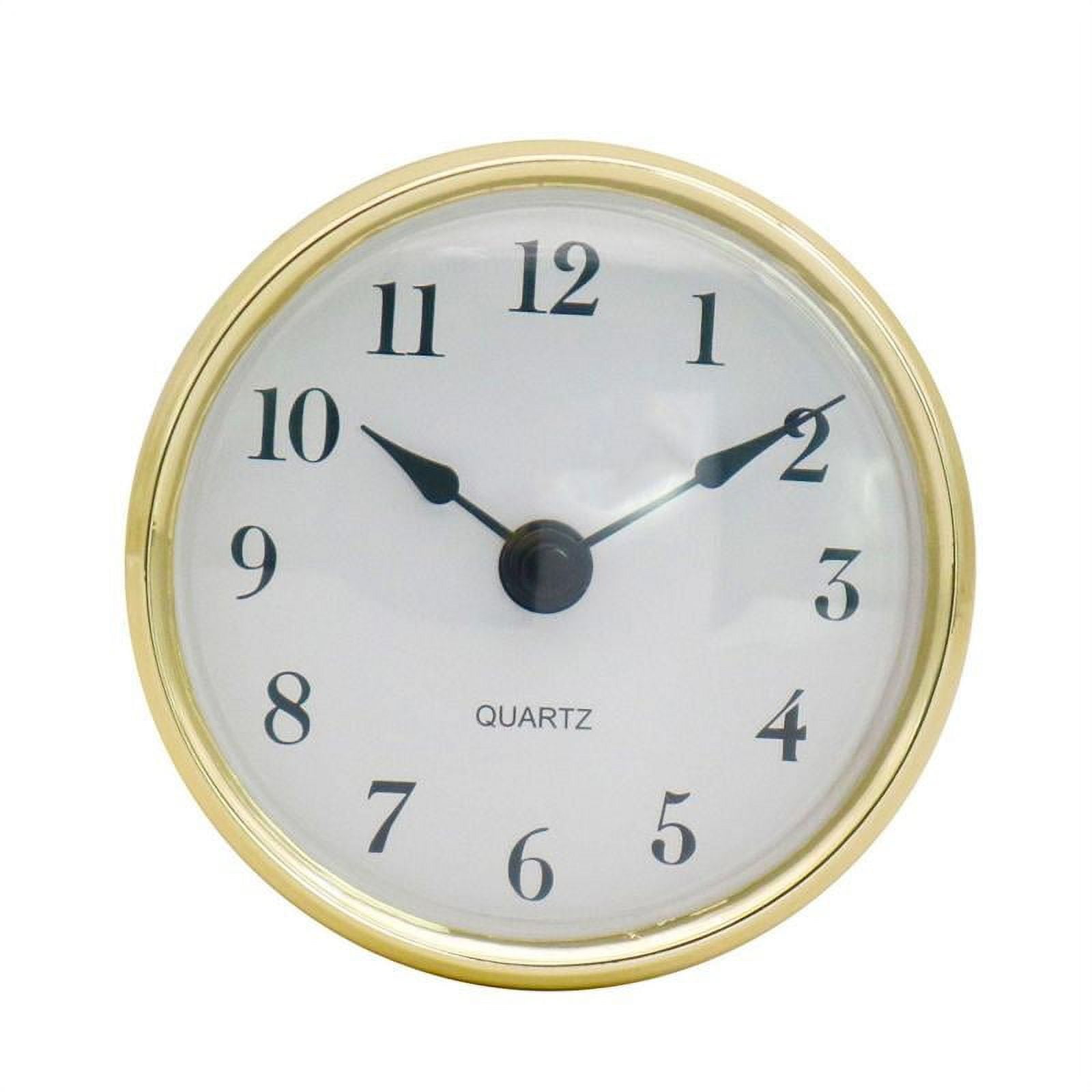 3.15 inch Clock Insert Arabic Numerals Round Inlaid Clock Head for Home ...