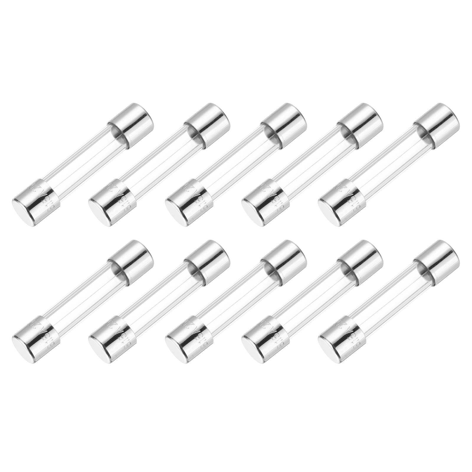 3.15A 250V Glass Fuses 5x20mm Time Delay Fuses Slow Blow Fuses(Pack of 10) - Walmart.com
