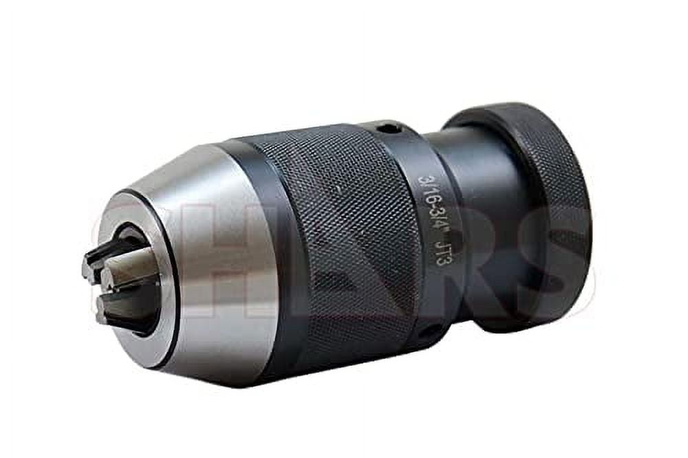 3/16 3/4" Jt3 Heavy Duty Keyless Drill Chuck With Mt3 Drill Chuck Shank ...