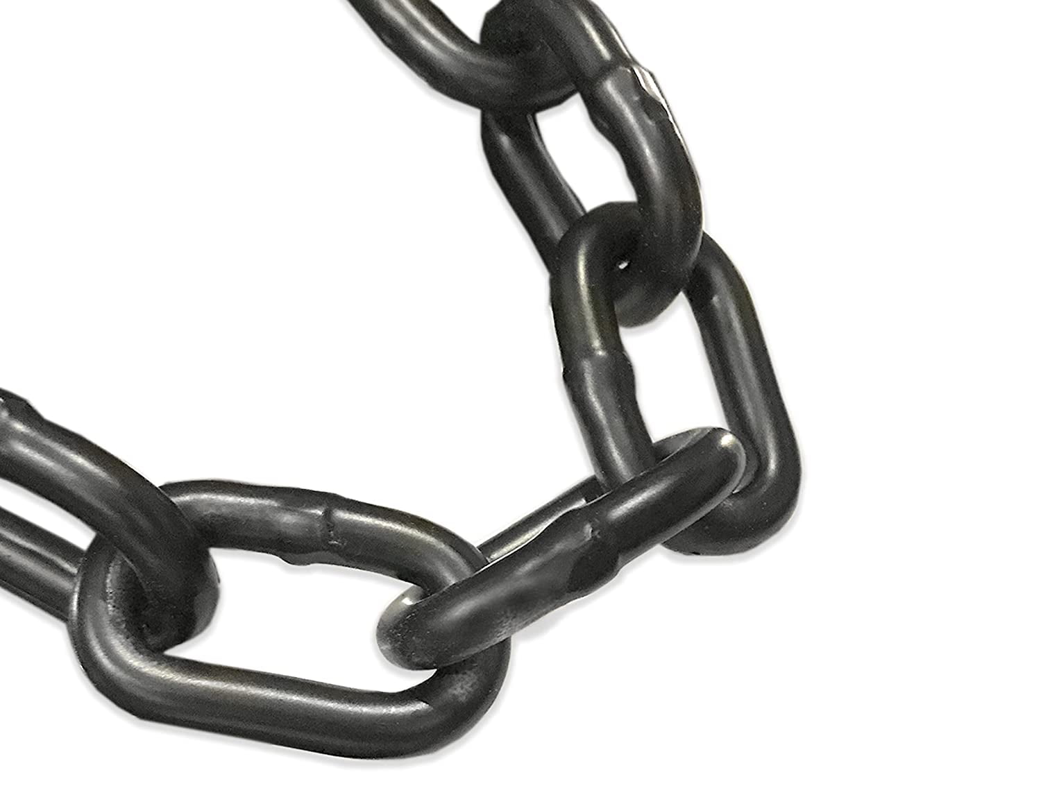 3/16" Black Powder Coated Safety Chain | Grade 30 Proof Coil | UV ...
