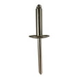 3/16" Diameter X /4 Stainless Rivet with Stainless Mandrel, Large ...
