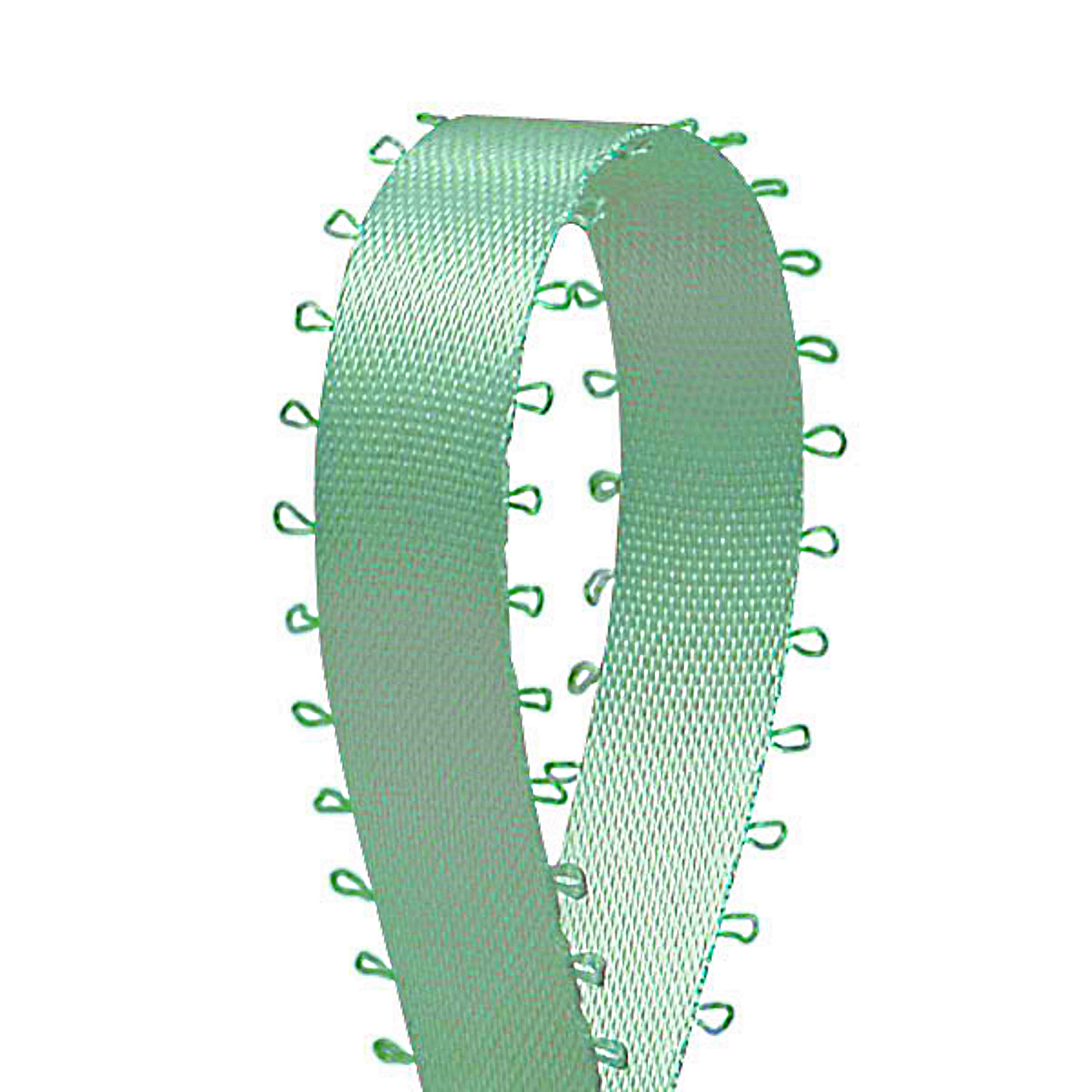 3/16" Double Face Satin Picot Ribbon Feather Edge 50 Yds-Mint - Walmart.com