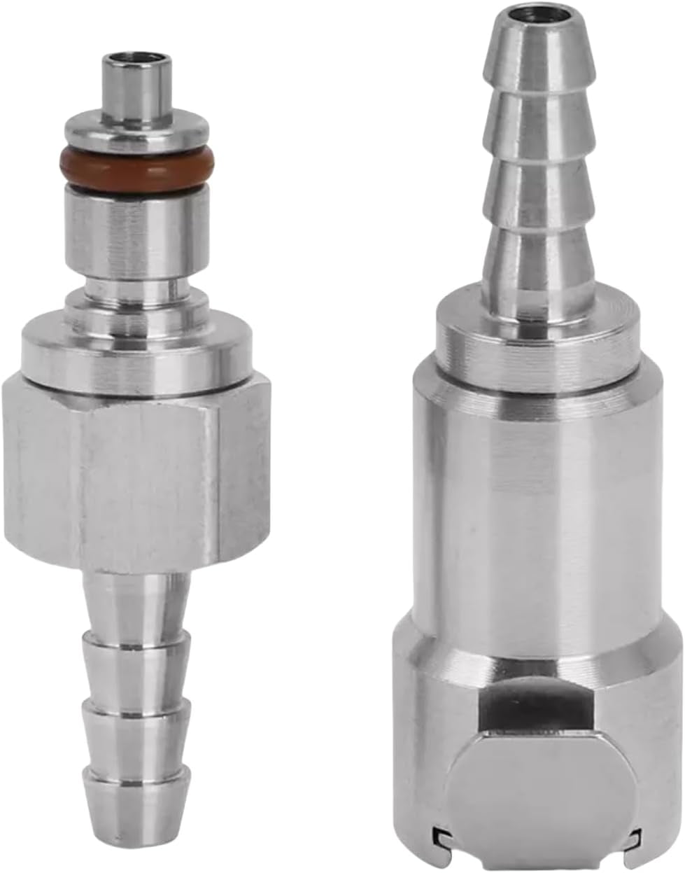 3/16" Gas Fuel In-Line Hose Quick Release Disconnect Coupling O-Ring ...