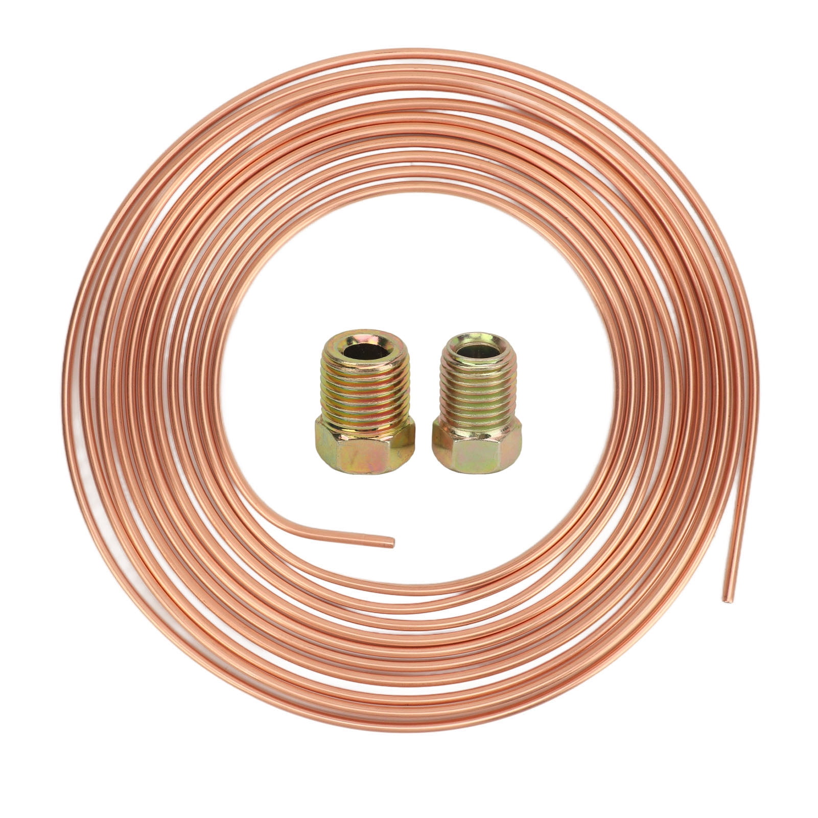 3/16 Inch OD Brake Line Kit, 25ft Length, Brake Line Tubing Kit with ...