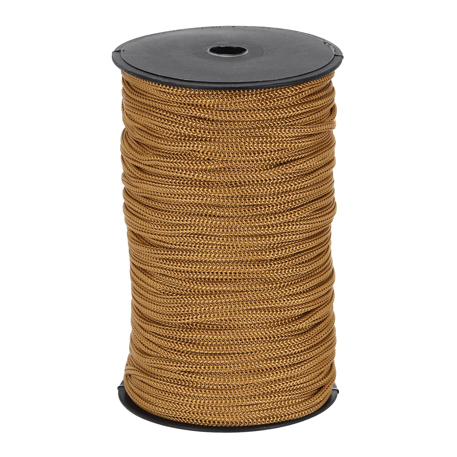 3/16 Inch Polypropylene Rope Braided Ropes, 328ft Nylon Rope Brown ...