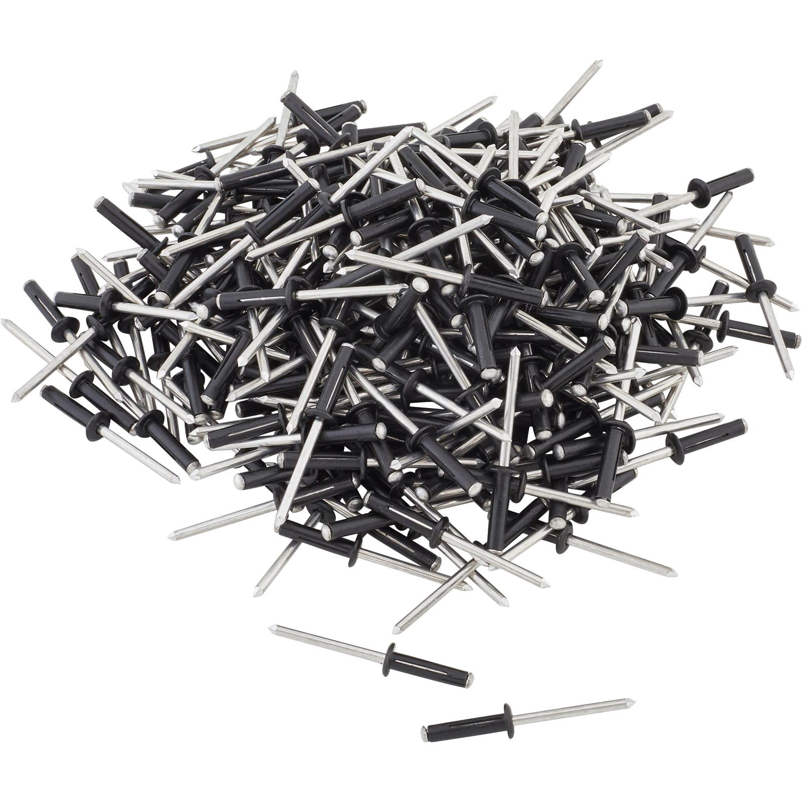 3/16 Small Head Aluminum Exploding Rivets Box/250-Flat Black - Walmart.com