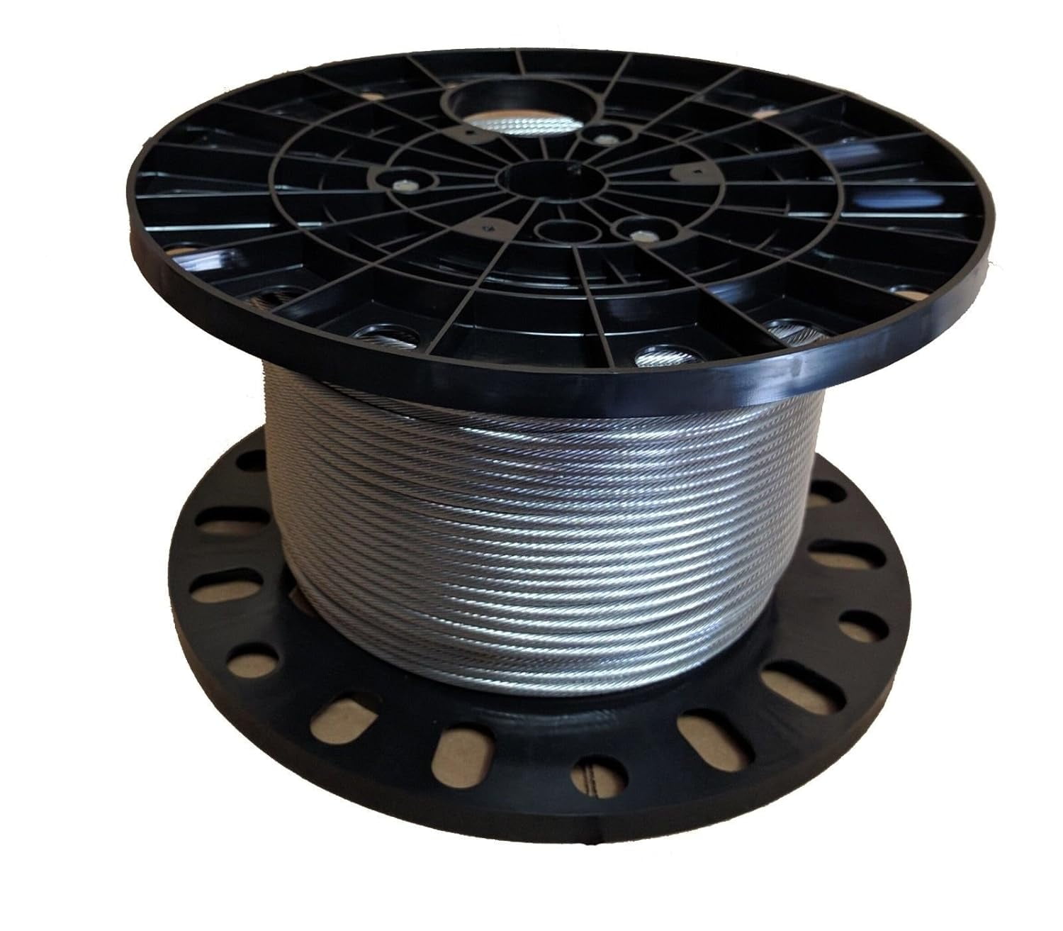 3/16" Stainless Steel Cable Railing Wire Rope 1x19 Type 316 (250 Feet ...