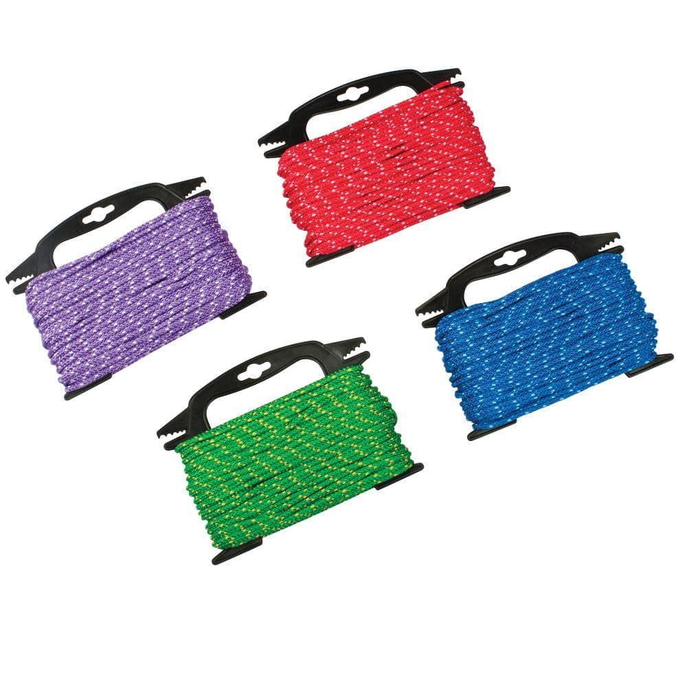 3/16 in. x 100 ft. Assorted Colors Polypropylene Diamond Braid Rope ...