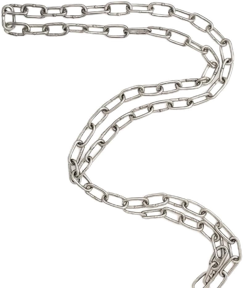 3/16 inch x 26.2 Feet 304 Stainless Steel Chain, Heavy Duty Metal Chain ...