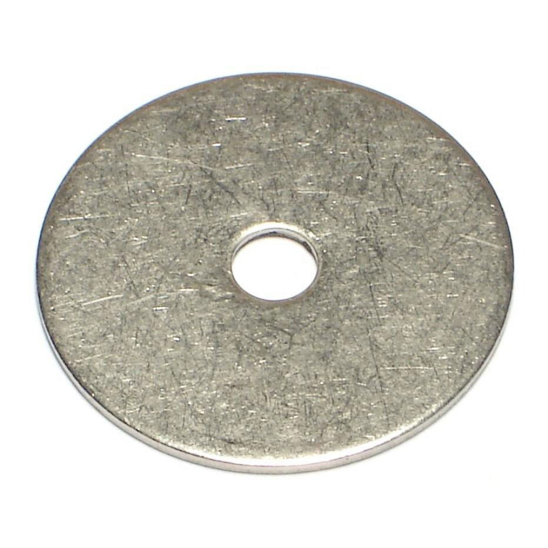 3/16 x 1-1/4" 18-8 Stainless Steel Fender Washers - Walmart.com