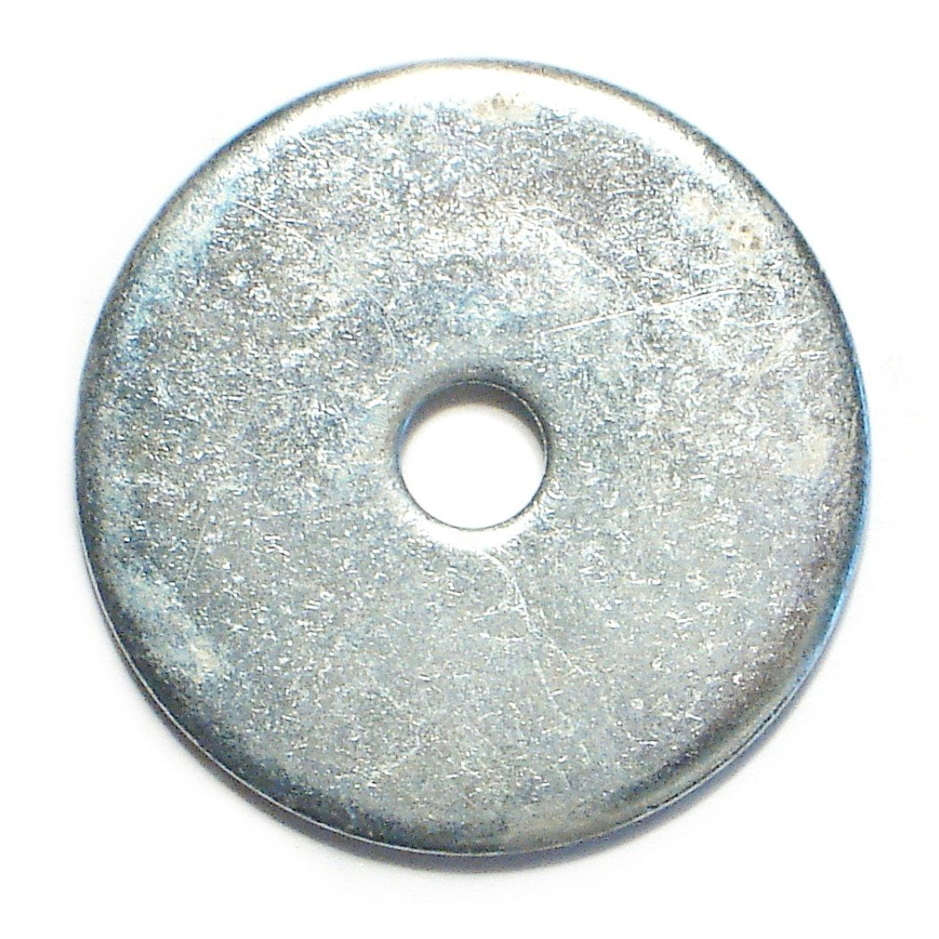 Walmart Grade 2 Steel Fender Washers, 3/16 x 1-1/4", Zinc Plated, Large ...