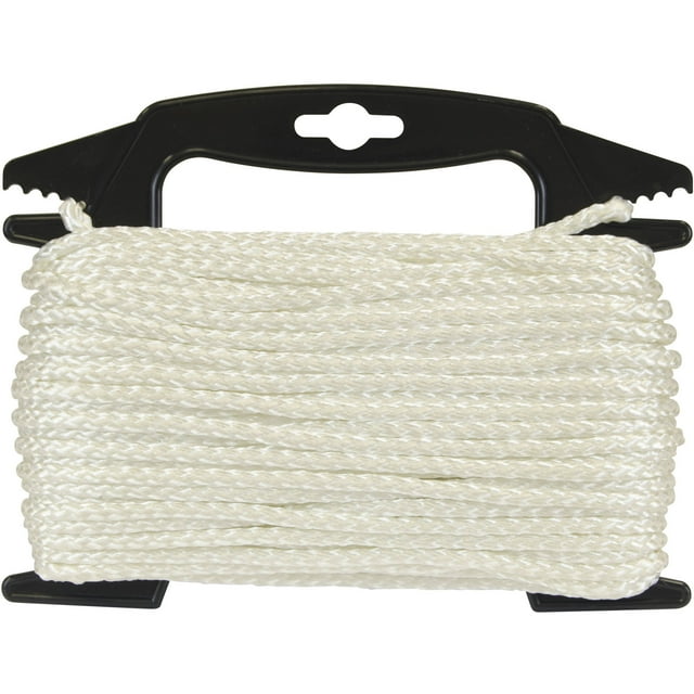 3/16" x 100' Nylon Diamond Braided Rope - Walmart.com