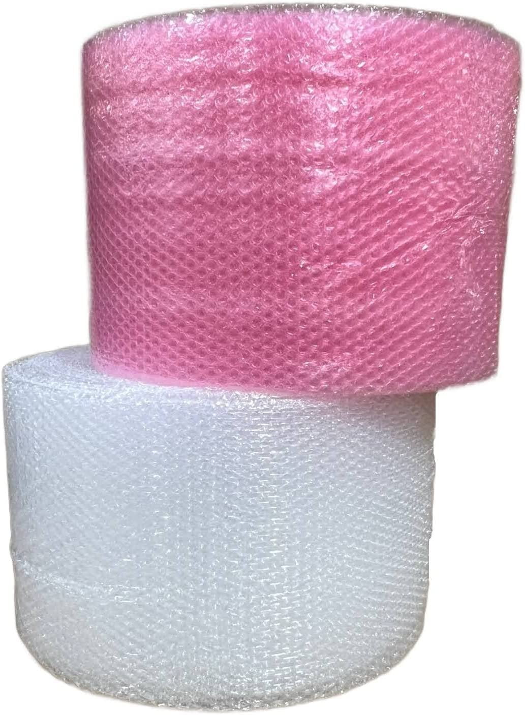 3/16" x 400' x 12" Anti-Static & Clear Small Bubble Cushioning Padding ...