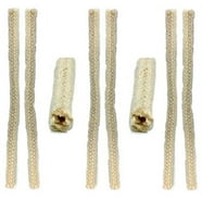 Light Of Mine 1/2" Inch 100% Cotton Flat Wick 6 Foot Roll for Paraffin ...