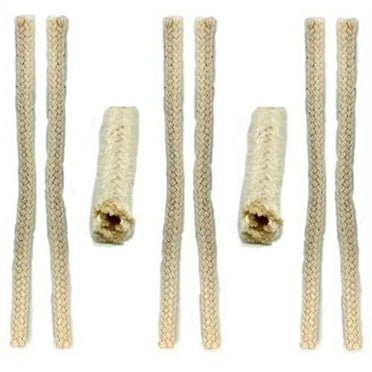 Light Of Mine 1/2" Inch 100% Cotton Flat Wick 6 Foot Roll for Paraffin ...