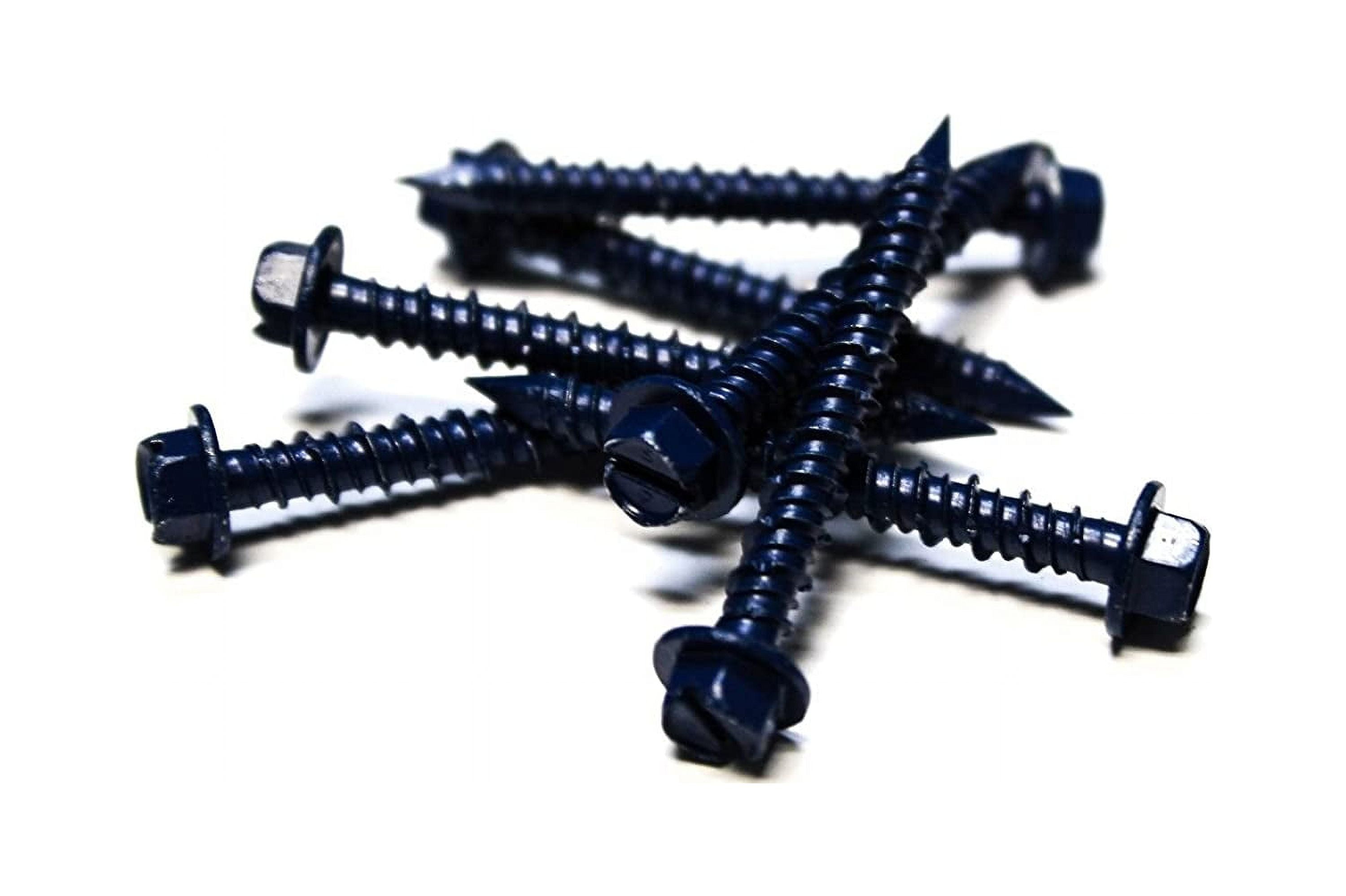 3/16"x2-1/4" Concrete/Masonry Anchors (Hex Head) - Walmart.com