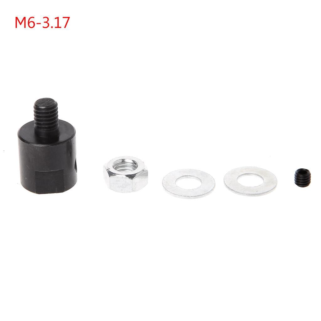 3.17/4/5/6/8mm Motor Shaft Coupler Sleeve Coupling Adapter - Walmart.com