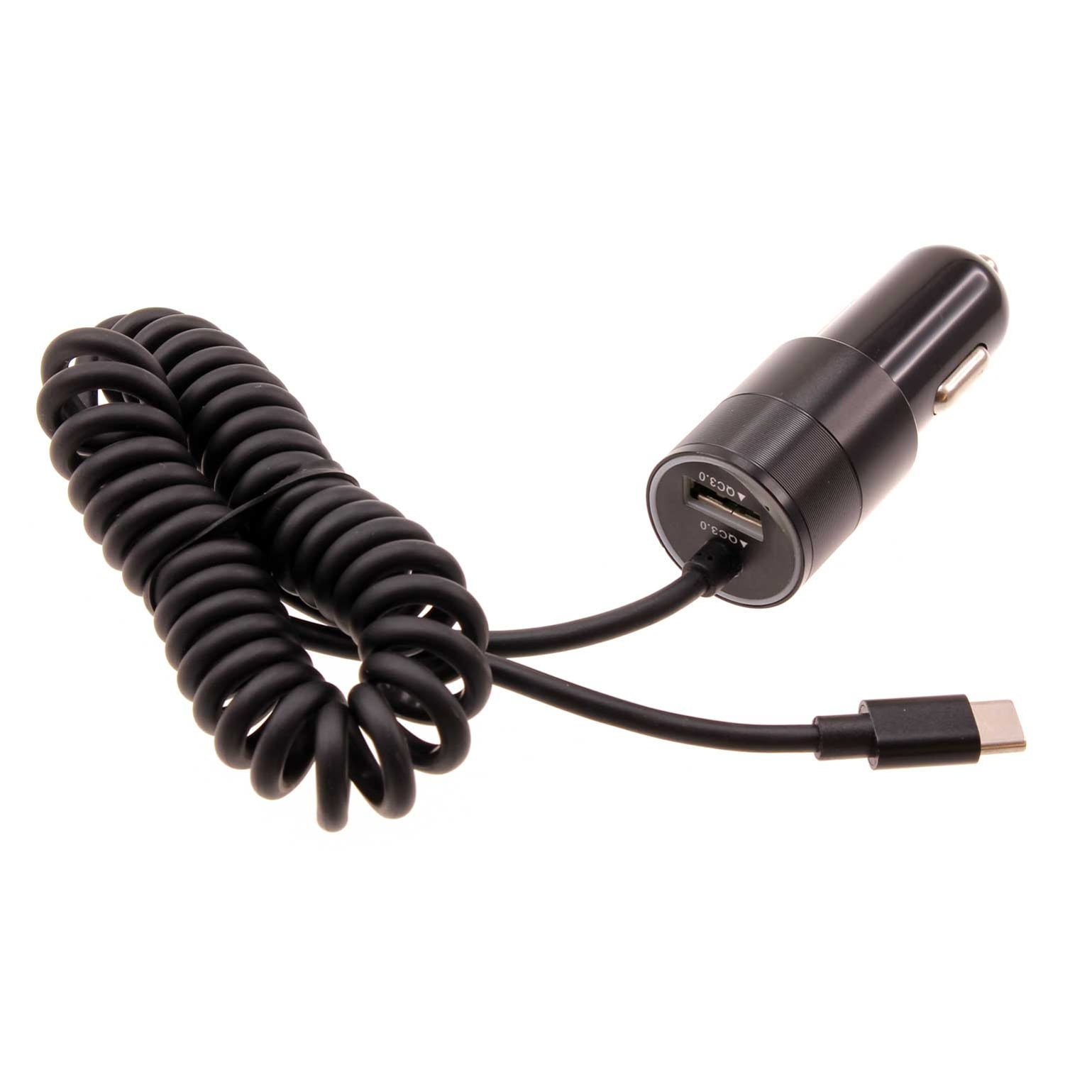 3.1A Car Charger for iPhone 16/Pro/Max/Plus - Type-C Power Adapter DC ...