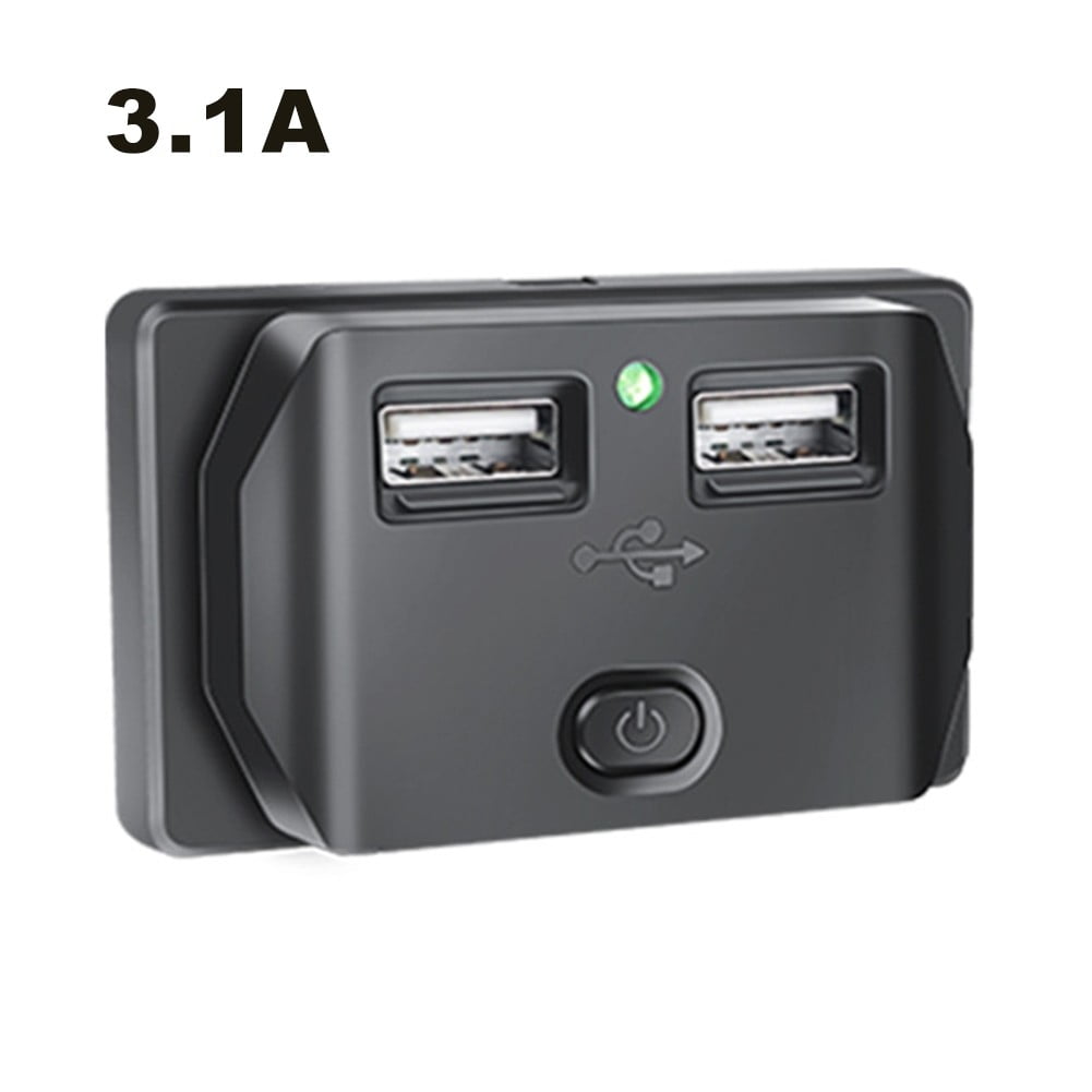 3.1A Double USB Quick Chargers Socket Outlet Chargers Adapter for ...