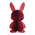 3/1PCS Easter Rabbit Honeycomb Table Decorations, 3D Foldable Paper ...