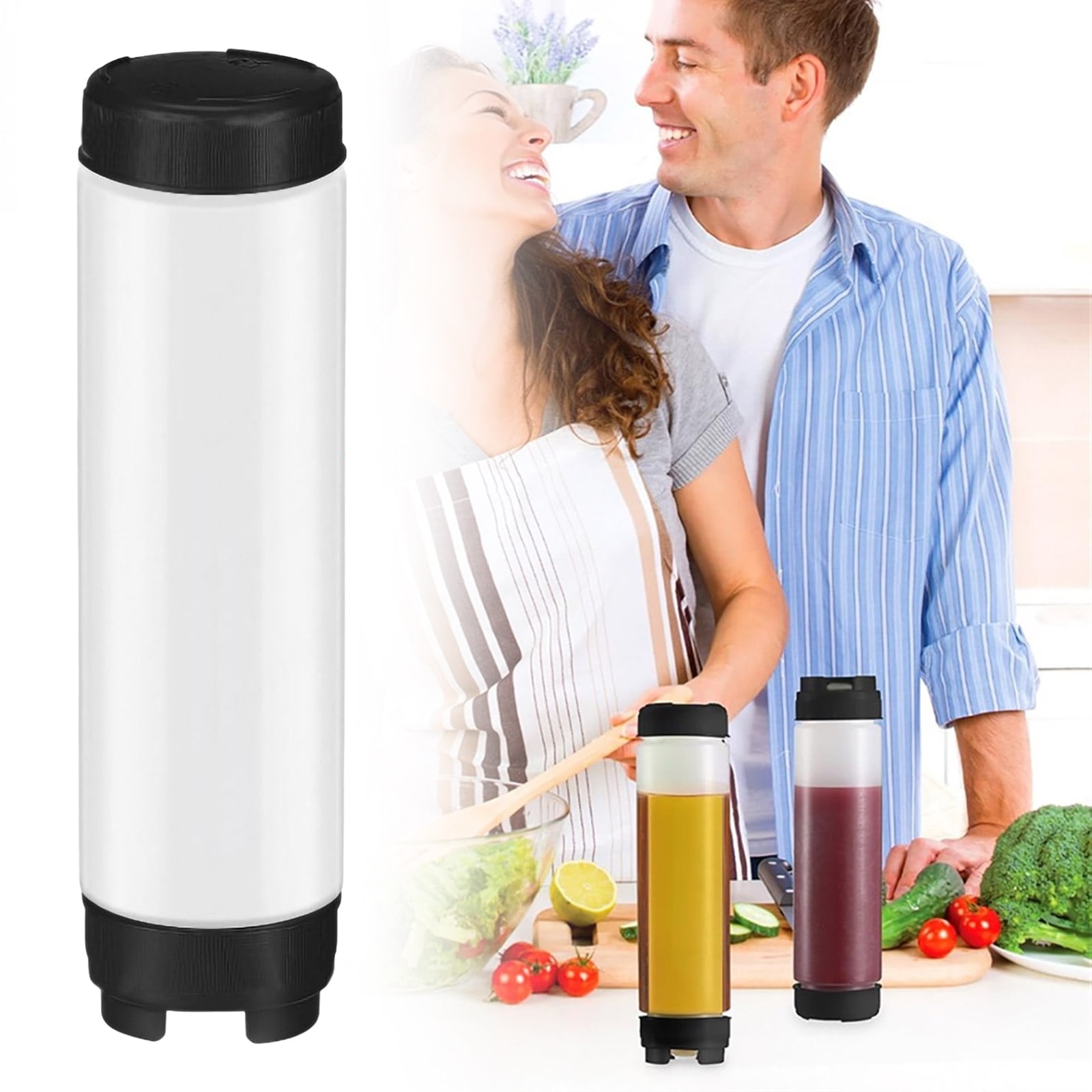 3/1Pcs 16 oz Condiment Bottles Inverted Plastic Bottle for Refillable ...