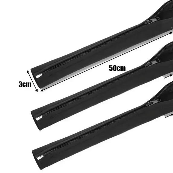 3/1X Zipper Cable Sleeve Flexible Wire Cable Management Cable Wire ...