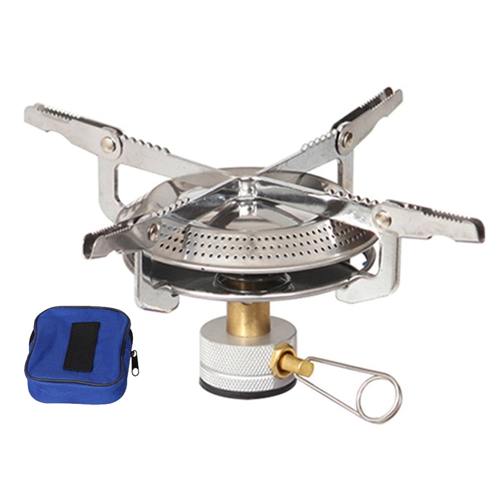 3-1pcs Outdoor Camping Gas Stove Small Camping Stove with Storage Bag ...