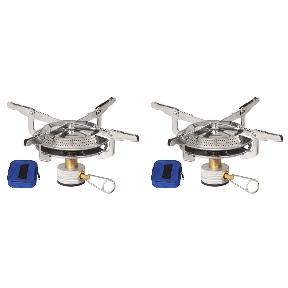 3-1pcs Outdoor Camping Gas Stove Small Camping Stove with Storage Bag ...