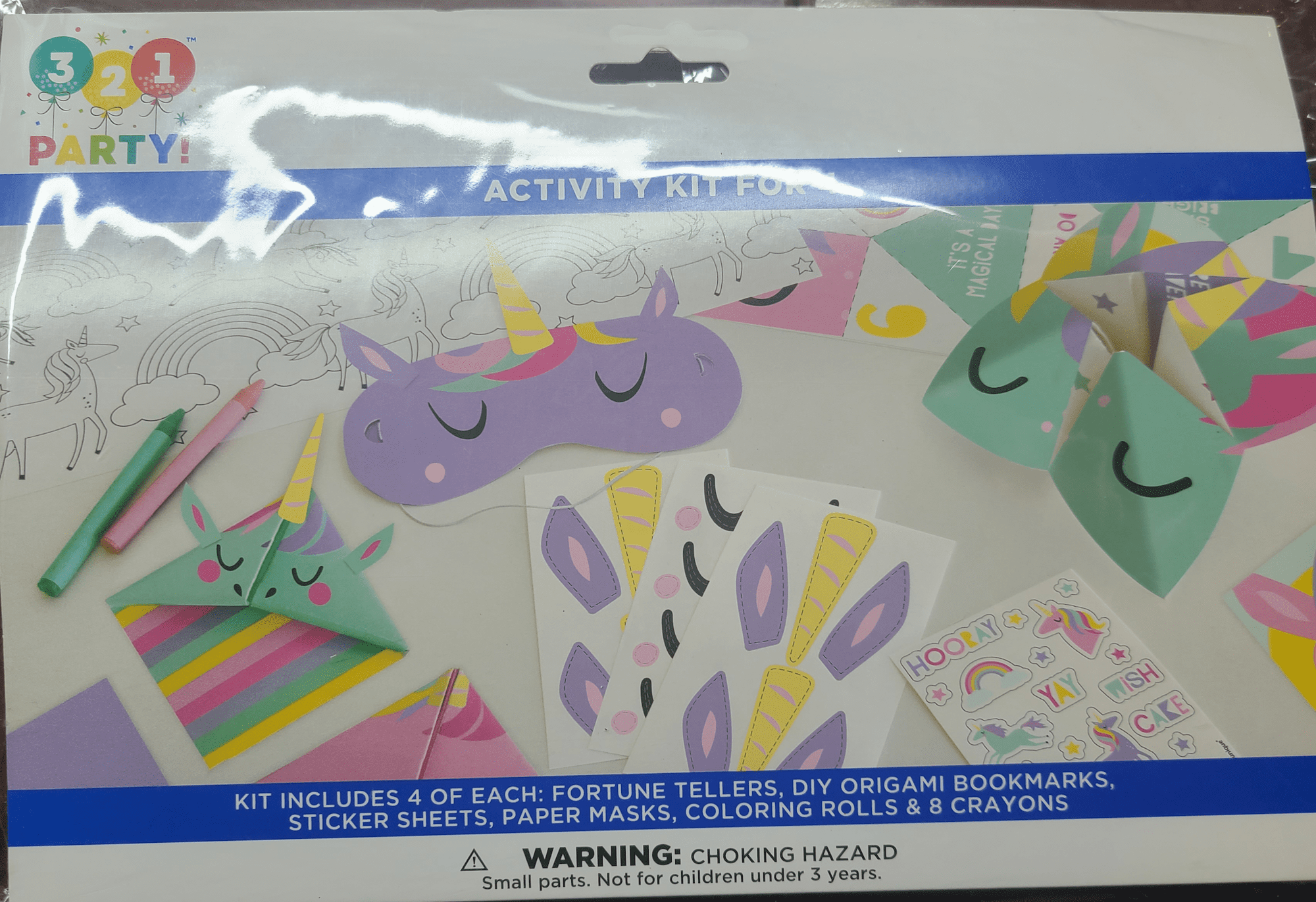 3-2-1 Party Activity Kit and Supplies For 4 - Walmart.com