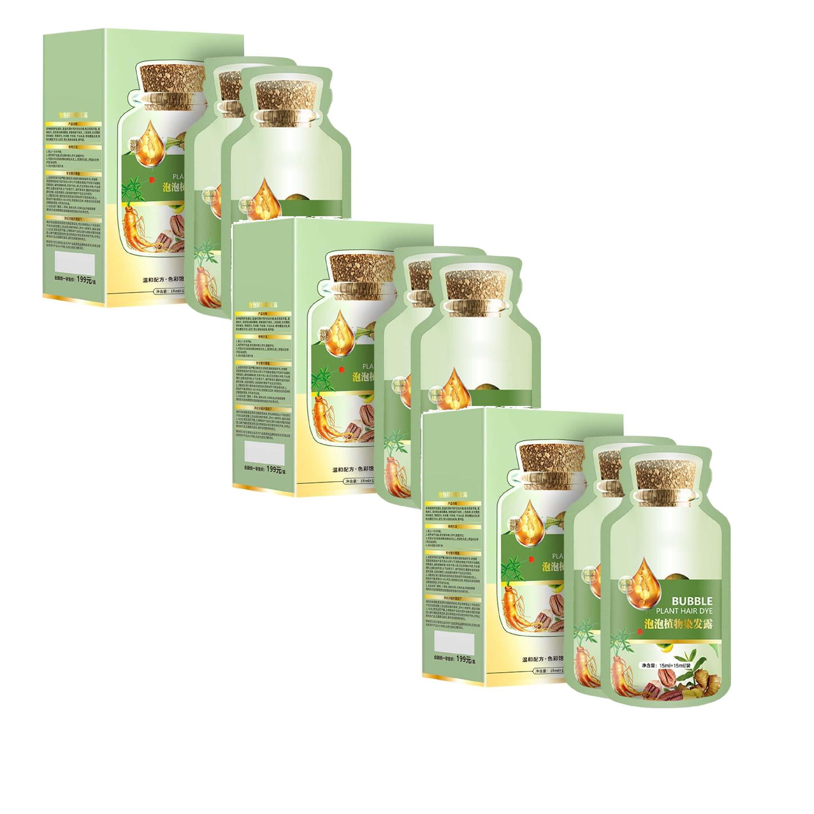 3/2/1 Sets Bubble Hair Dye, Hair Coloring Kit for Women & Men, Hair ...