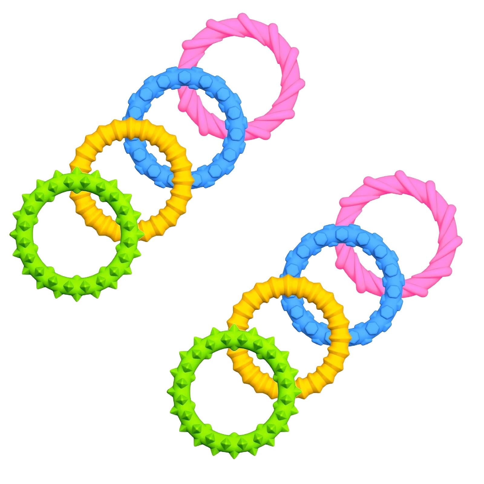 3/2/1 Sets Sensory Fidget Toys for Kids Toddlers Chew Sensory Rubber ...