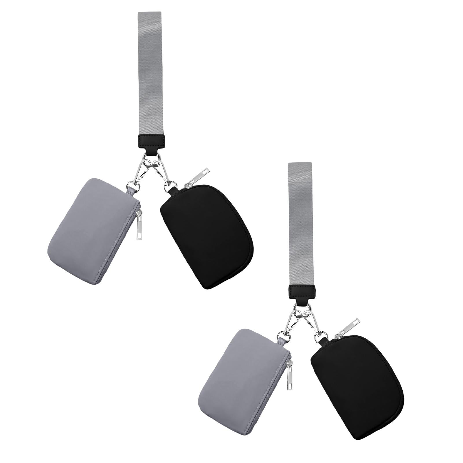 3/2/1PCS Keychain Wallet Mini Zip Around Wristlet Wallets For Women ...