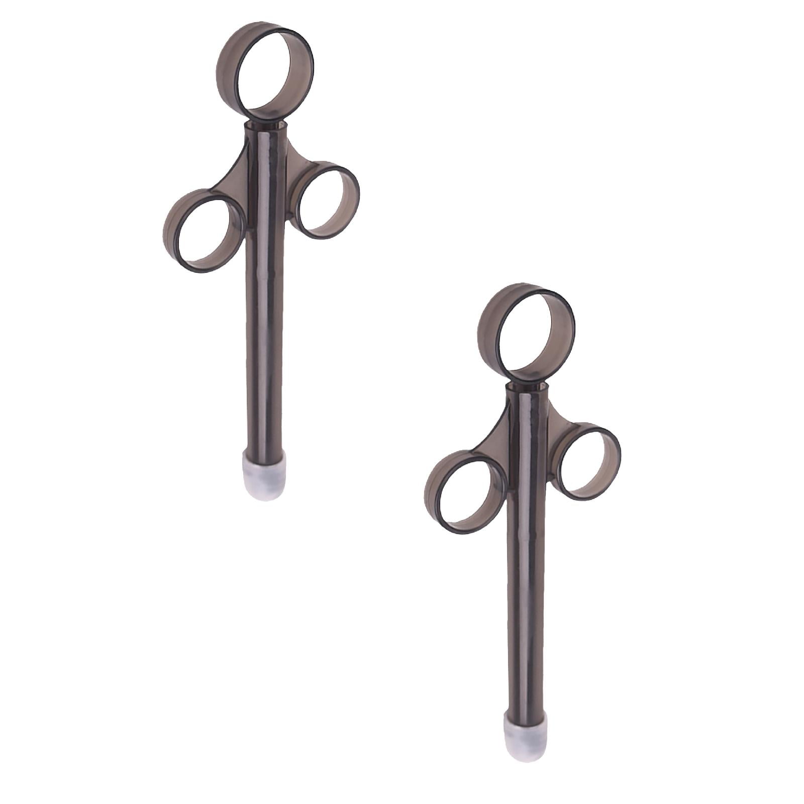 3/2/1PCS Lube Applicator Syringes, Lubricant Tube Shooter with Smooth ...