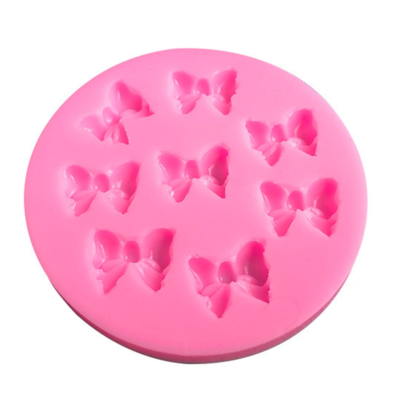 3/2/1pcs Bows Silicone Fondant Mold Bow Chocolate Molds Sugar Candy ...