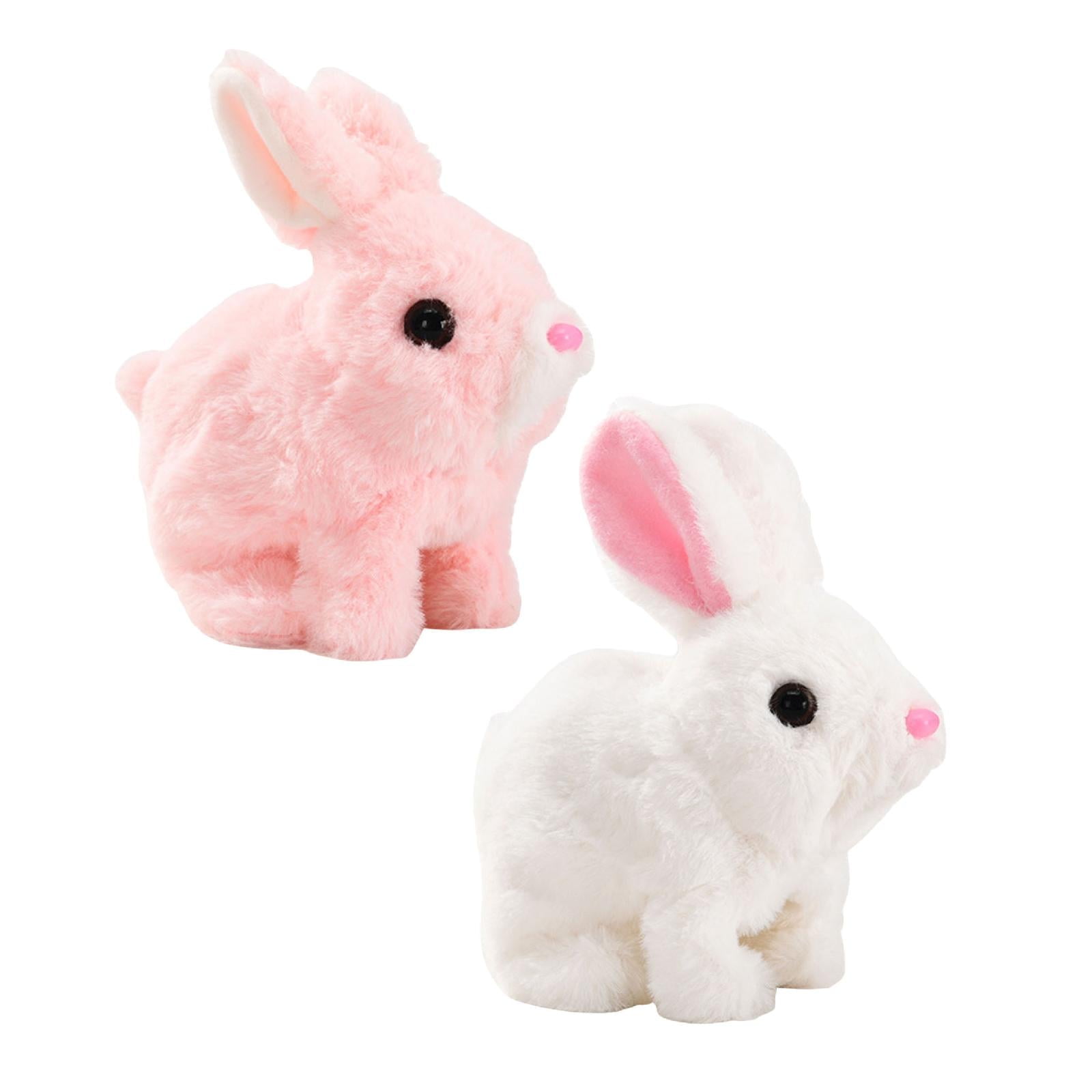 3/2/1pcs Bunny Toys Easter Plush Stuffed Bunny Toy Bunnies Can Walk And ...