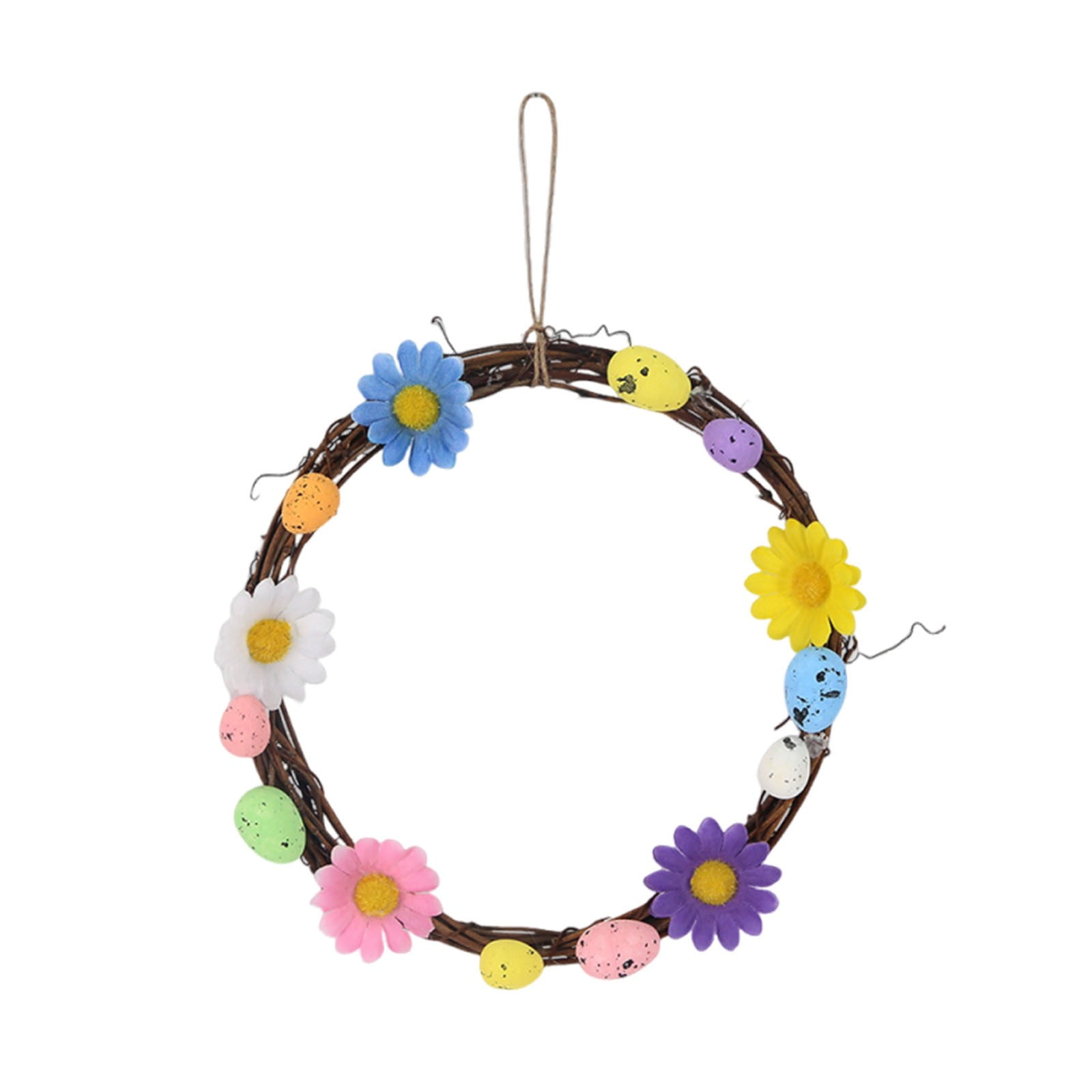 3/2/1pcs Easter Egg Wreaths Kit Mini Artificial Spring Easter Egg Berry ...