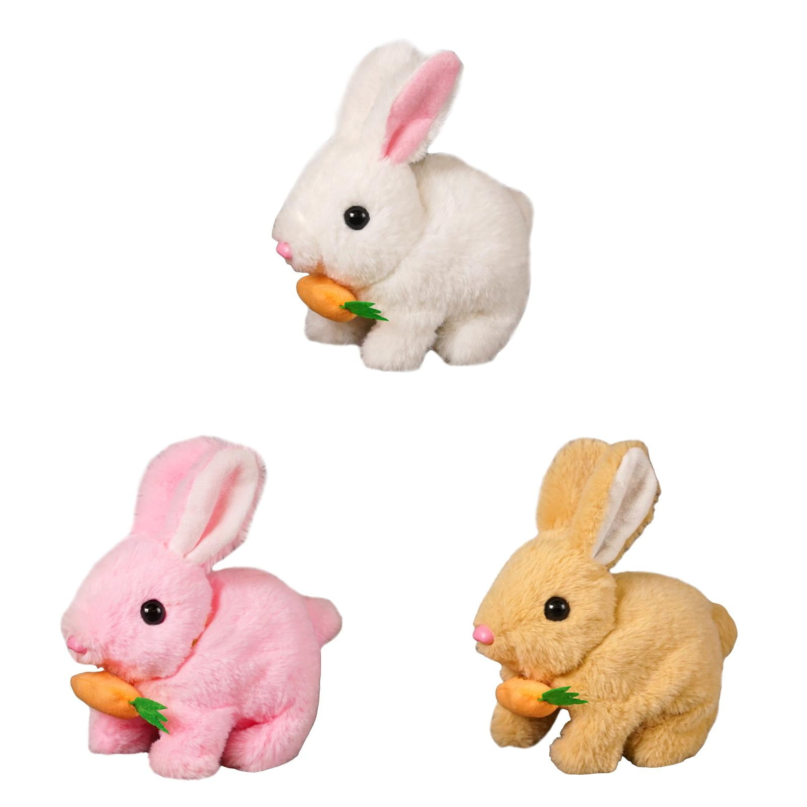 3/2/1pcs Easter Realistic Bunny Toy Interactive Bunny Realistic Bunny ...