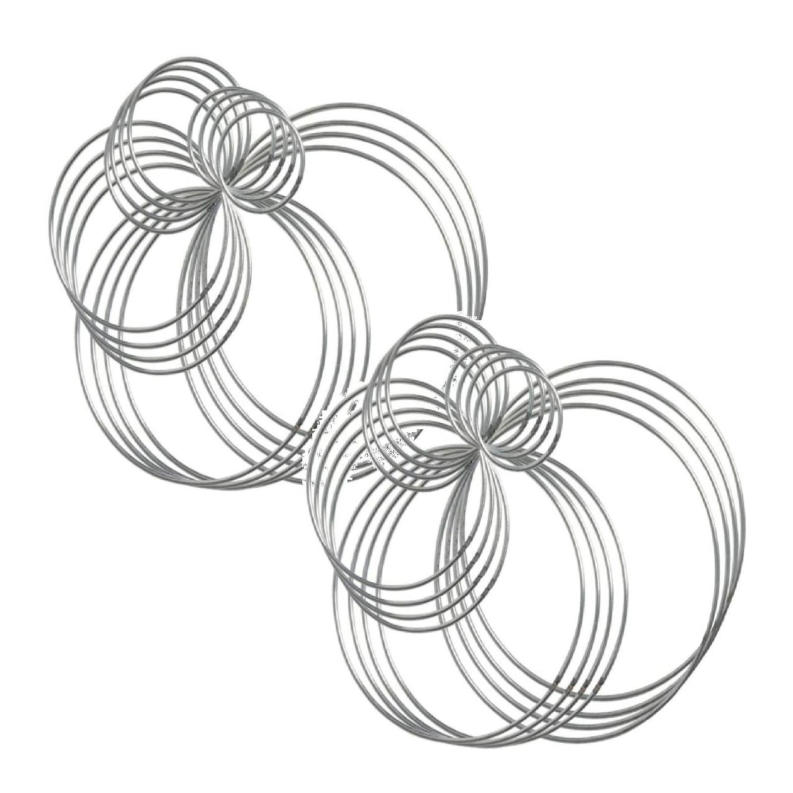 3/2/1pcs Metal Rings Hoops Metal Dream Catcher Macrame Steel Craft ...