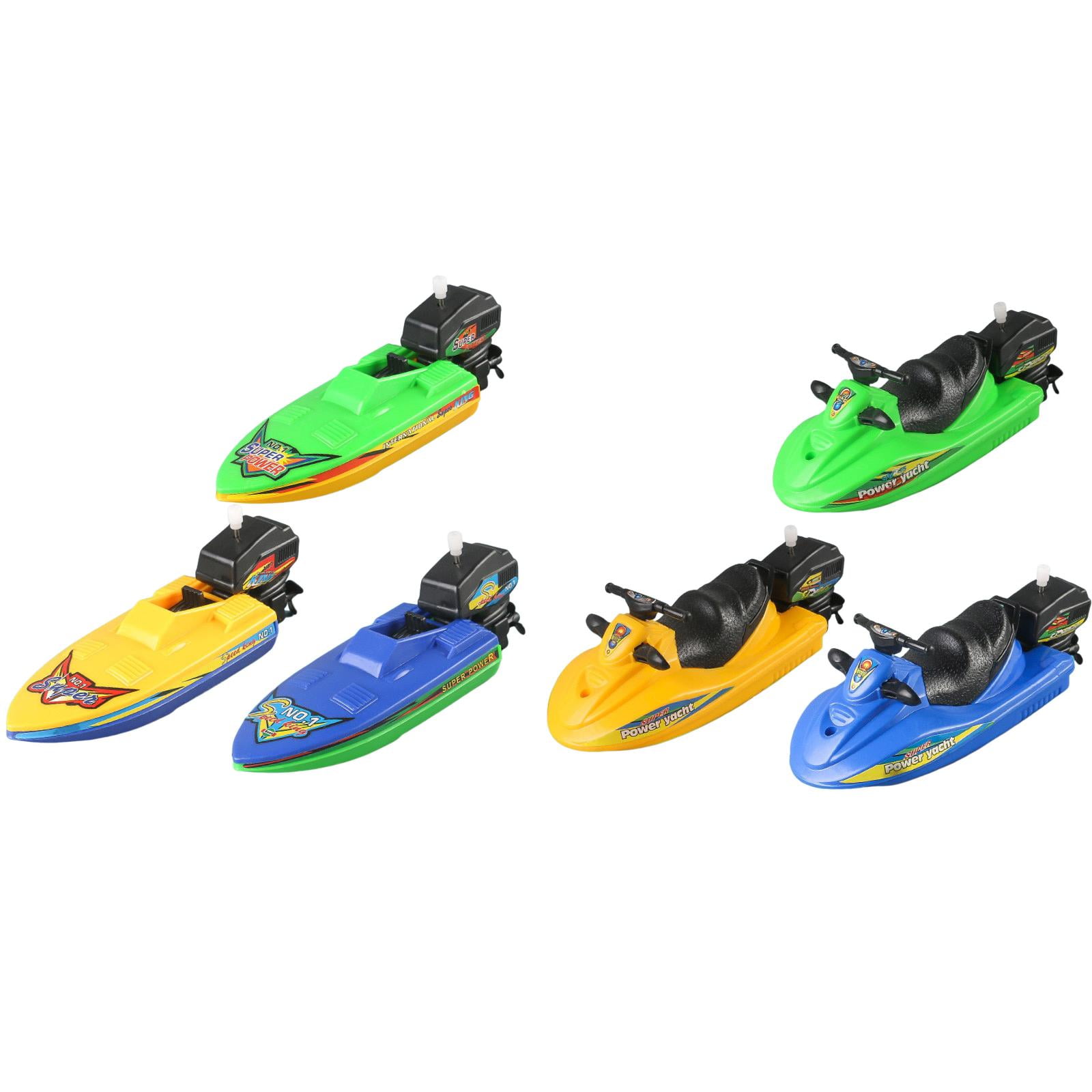 3/2/1pcs Plastic Boat Toys, Vehicles Playset Boatsail Wind Up Toys for ...